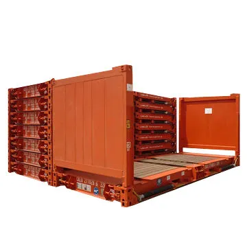 20 And 40ft Flat Rack Container, Collapsible Flat Racks, Provided With ...