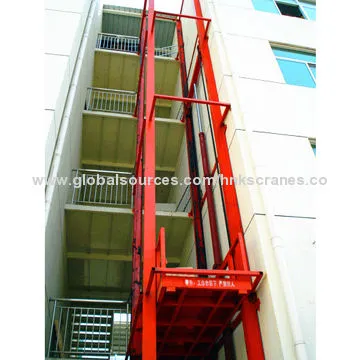 Rail Guide Work Lift Platform, 10t Lifting Capacity, 20m Lifting Height ...