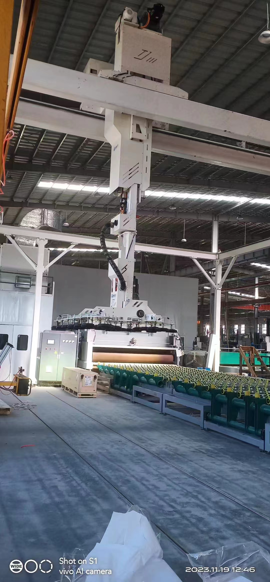 Automatic Gantry Loading System For Glass Tempering Machines, High ...