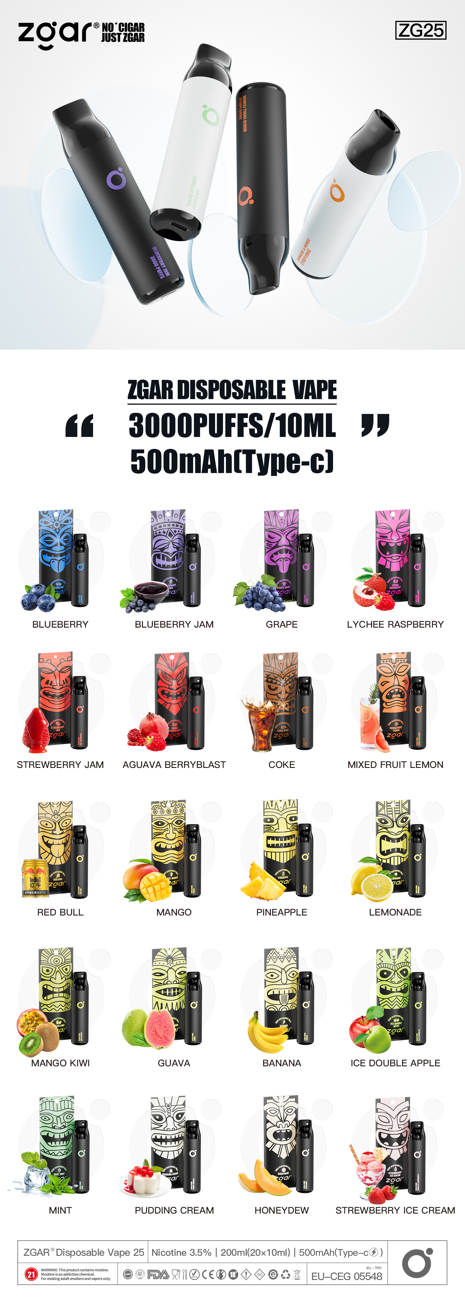 최고의 일회용 Vape 3000 퍼프, Bossgoo.com의 고품질 최고의 일회용 Vape 3000 퍼프