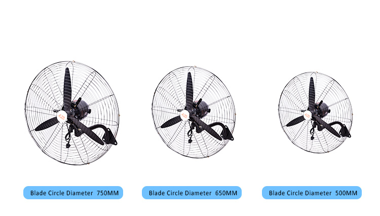 30inch Industrial Big Size Wall Mounted Fan, High Quality 30inch ...