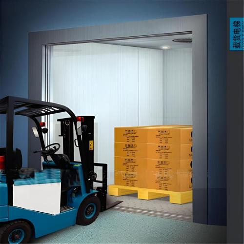 4m Warehouse Freight Elevator Hydraulic Cargo Lift, High Quality 4m ...