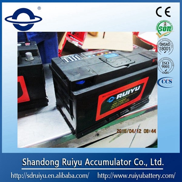 แบตเตอรี่รถยนต์ที่ไม่ต้องบำรุงรักษา 105e41r 12v คุณภาพสูง แบตเตอรี่ ...