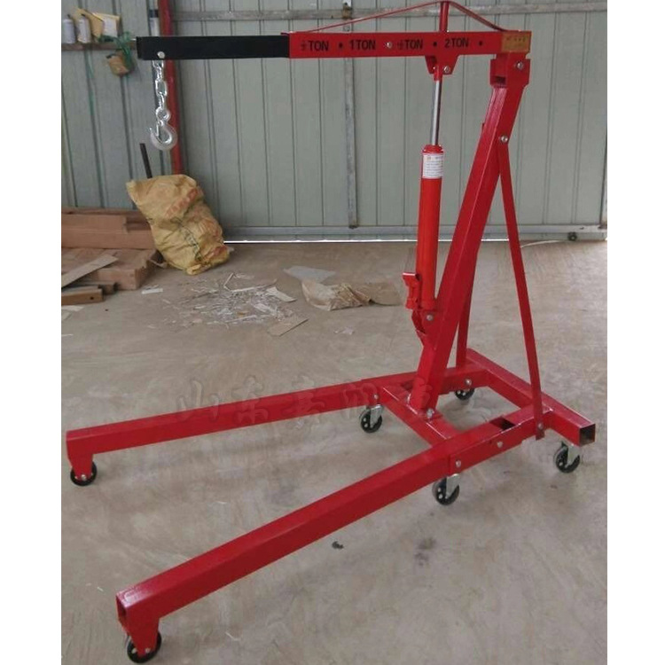 Engine Crane Equipment 2 Tons Fold Manual Movable Engine Parallel ...