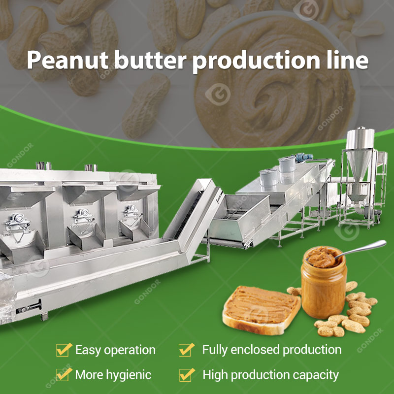 Continuous Scale Nut And Seed Tahini And Peanut Butter Production Line ...