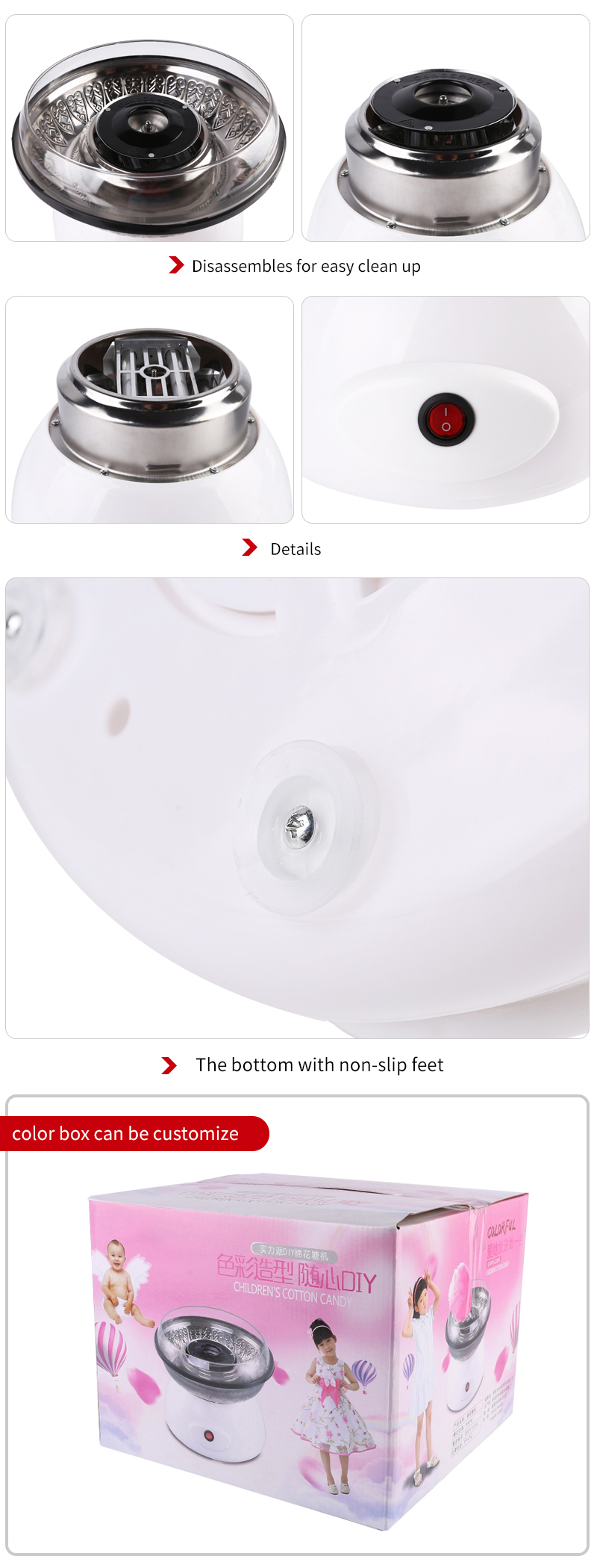 House Hold Classic Mini Candy Floss Maker, alta calidad House Hold ...
