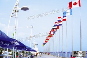 Internal Halyard And External Halyard Flagpole, High Quality Internal ...