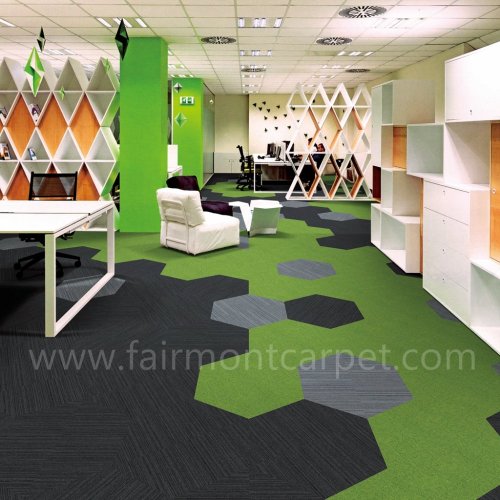 100% Nylon Office Meeting Conference Room Modular Commercial Carpet ...