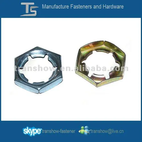 Self-locking Galvanized Pal Nuts, High Quality Self-locking Galvanized ...