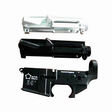 Stripped Lower Receiver With Hard Anodizing, Full Auto, Engraving Logo ...