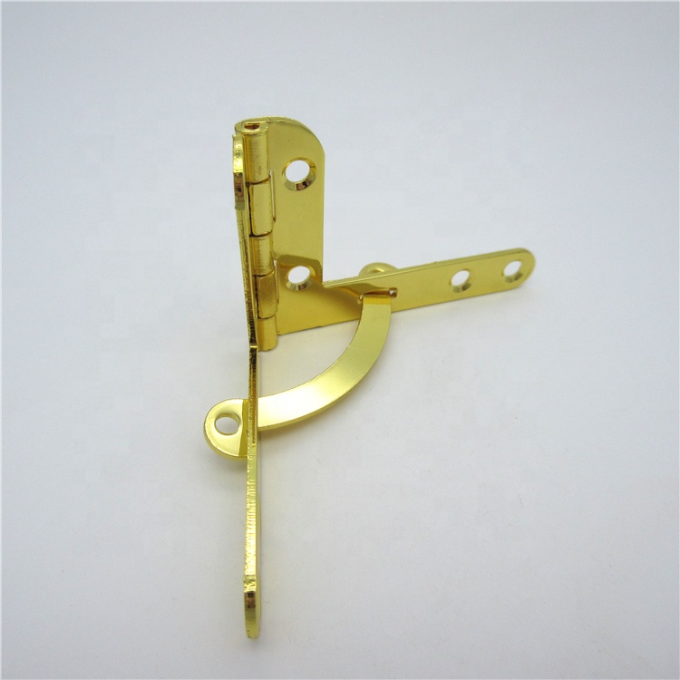 90 Degree Shiny Gold Quadrant Hinge 43x31mm For Jewelry Boxes, High ...