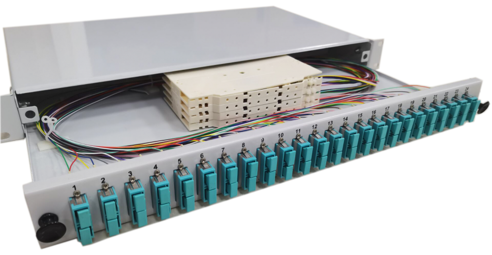 1u Sliding Fiber Optic Patch Panel, High Quality 1u Sliding Fiber Optic ...