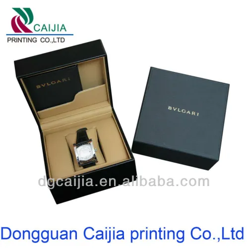 Single Packaging Watch Boxes/black Leather Watch Boxes/wooden Gift ...