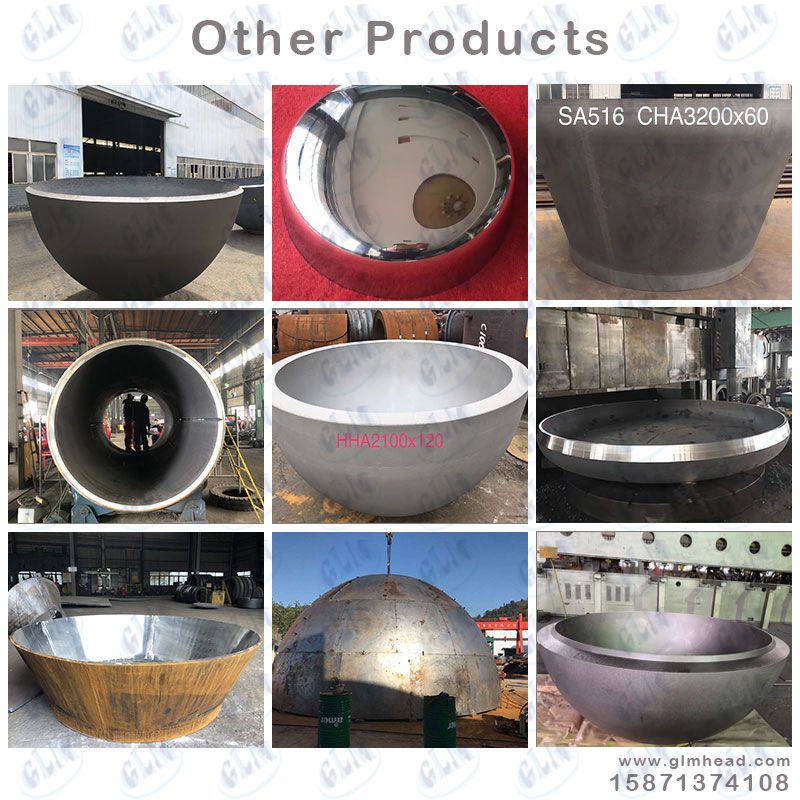 Asme Customized Torispherical Ellipsoidal Tank Dish End Head, High ...
