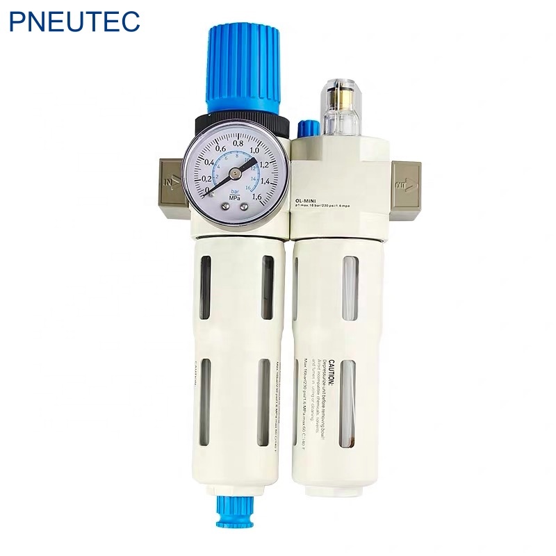 Pneumatic Air Compressed Filter Regulator Source Treatment Midi Frl ...