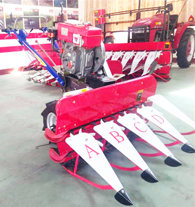 Rice And Wheat Small Harvester Reaper คุณภาพสูง Rice And Wheat Small ...