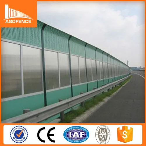Highway Railway Acoustic Noise Sound Barrier Panels Noise Protection ...