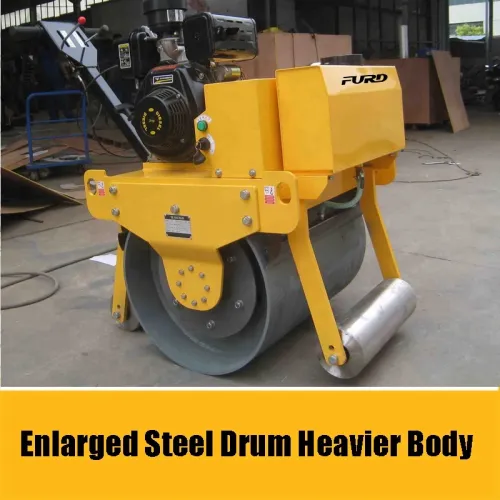 Enlarged Steel Drum Vibratory Road Roller Fyl700, High Quality Enlarged ...