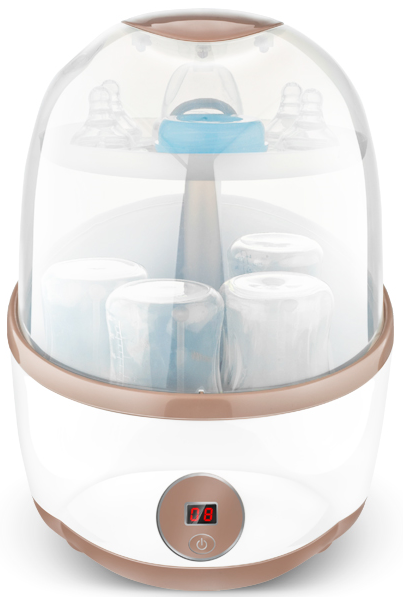 Plastic Baby Bottle Electric Steam Sterilizer With Digital Display ...