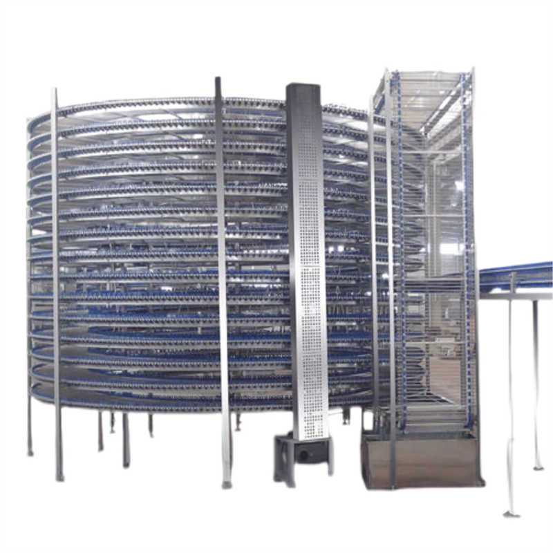 Double Drum Spiral Quick Freezing Freezer Machine, High Quality Double ...