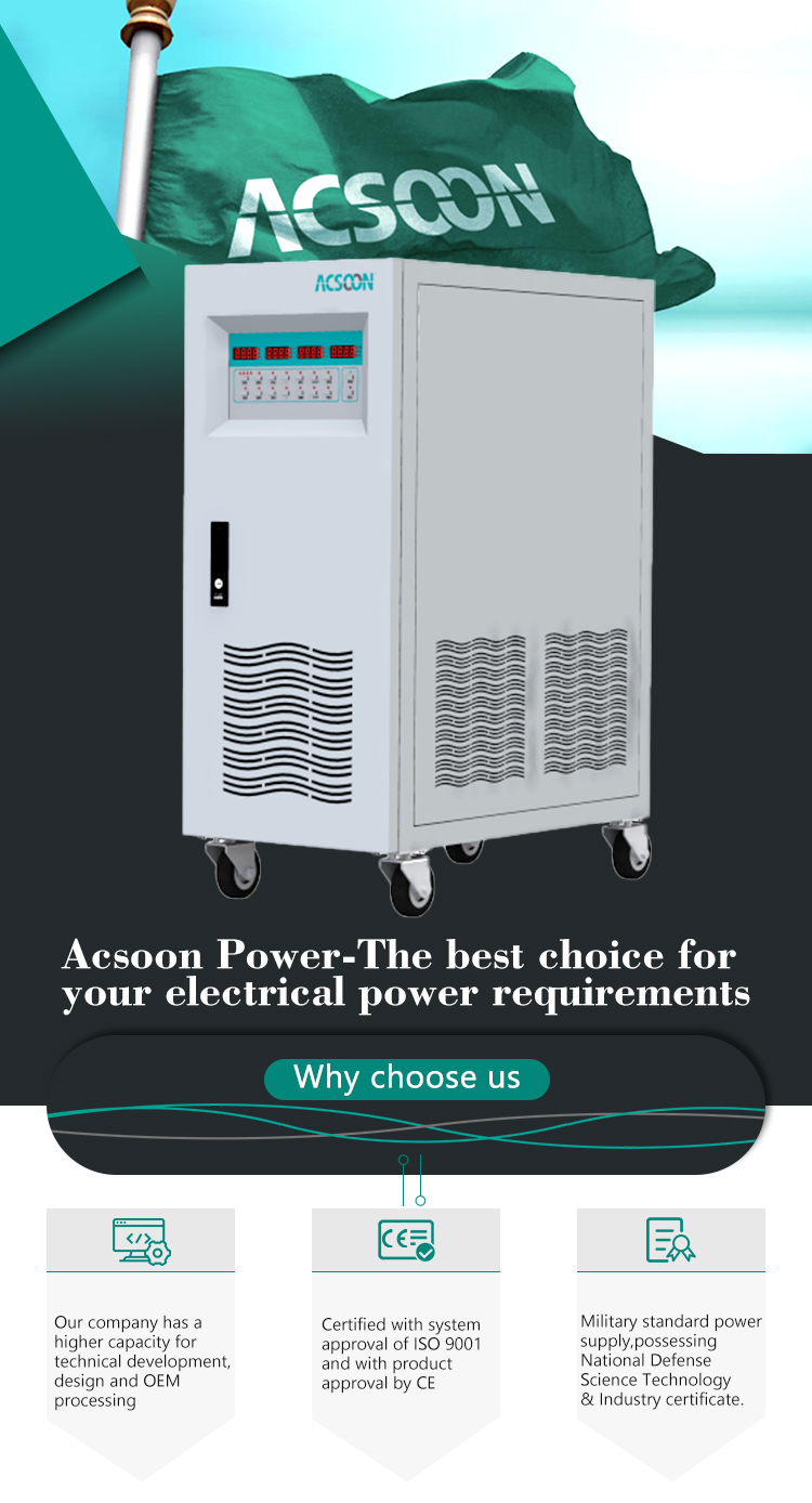 Acsoon Af400m 6kva Rack Mount Ac Power Supply, High Quality Acsoon ...