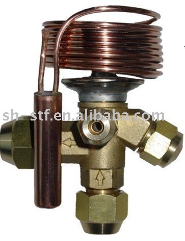 Exchangable Cages Brass Expansion Valve For R22 R410a R134a R407a, High ...