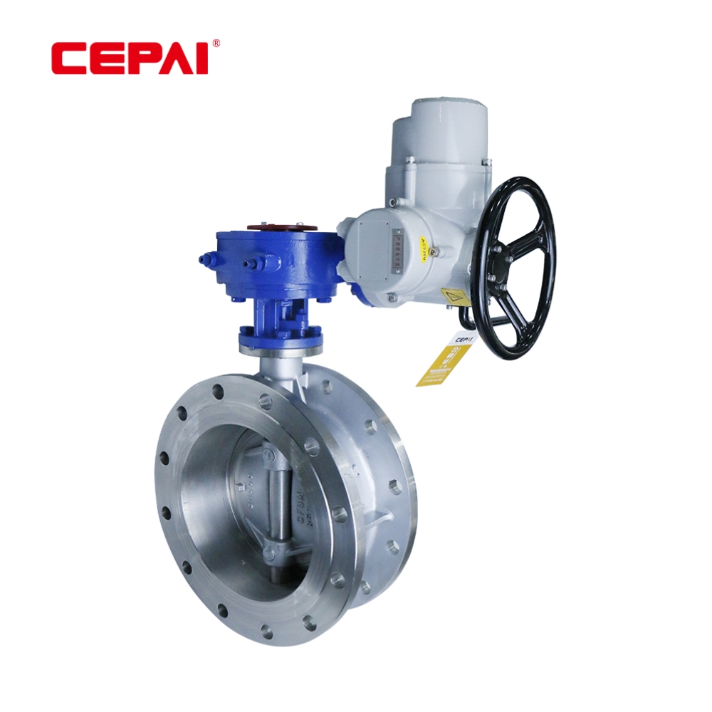Electromechanical Turbine Three Eccentric Butterfly Valve, High Quality ...