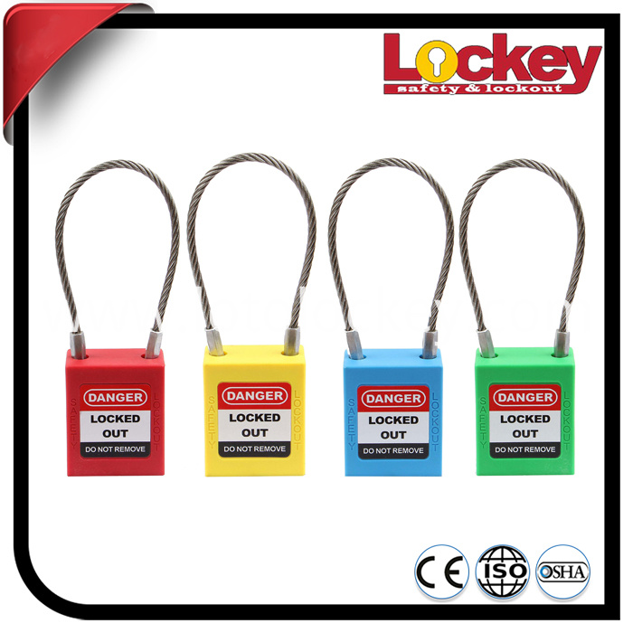 Safety Cable Lock Steel Cable Wire Lock China Manufacturer