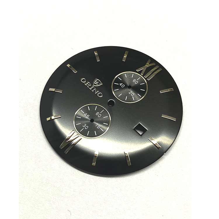 Custom Pie Pan Sunray Chronograph Watch Dial, High Quality Custom Pie ...