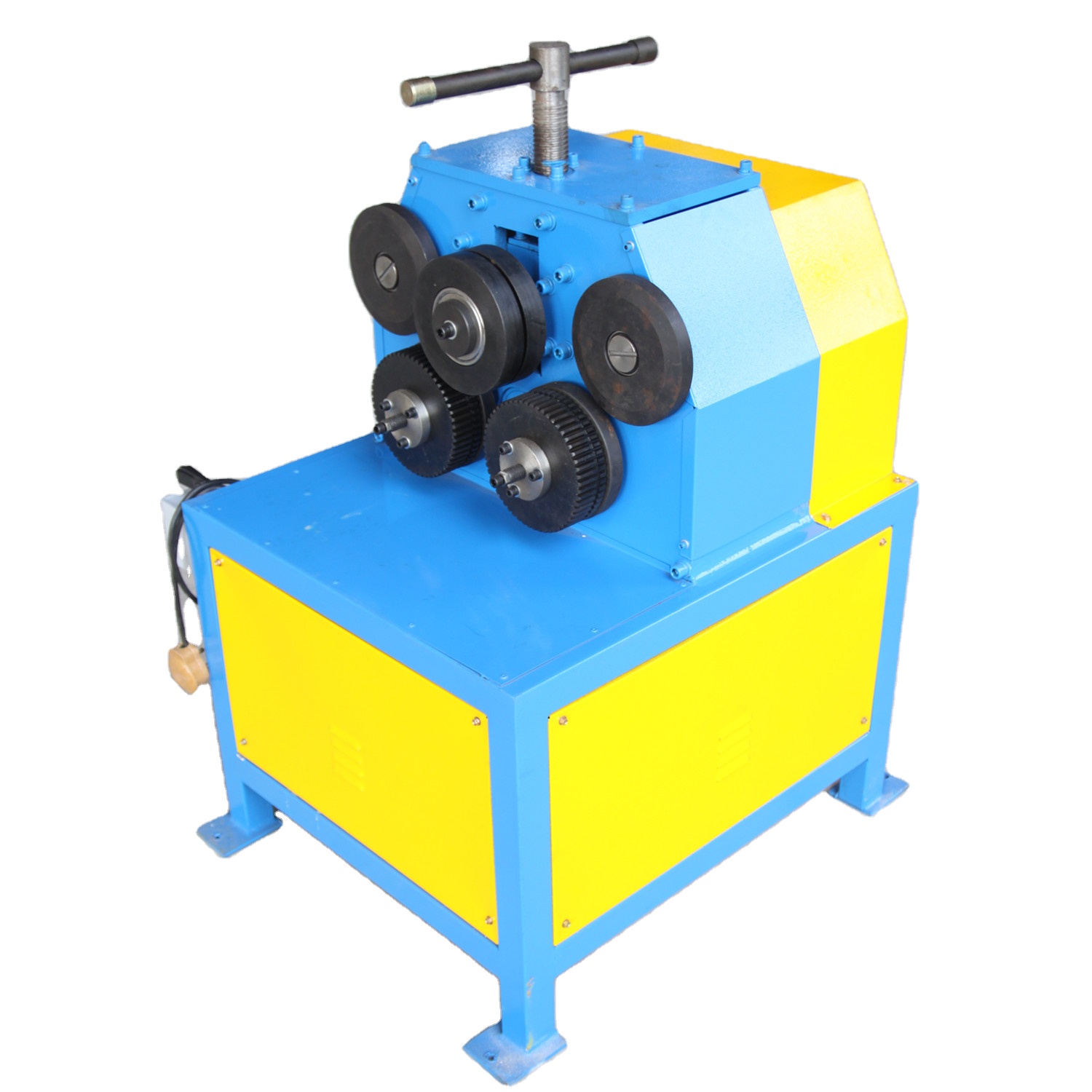 Hollow Steel Plate Bending Rolling Machine For Electric Round Duct Pipe ...