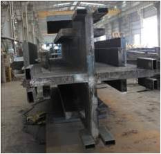 Cross Section Column For Heavy Steel Structure, High Quality Cross ...