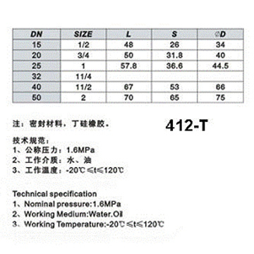 600 Wog เต็มพอร์ตทองเหลืองเช็ควาล์ว 412-t คุณภาพสูง 600 Wog เต็มพอร์ต ...
