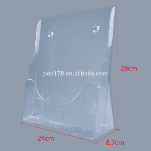 A4 Size Single Pocket Plastic Brochure Display Stand, High Quality A4 ...