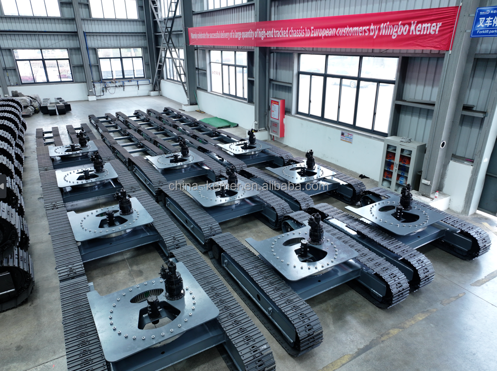 Rubber Track Undercarriage For Mini Truck Loader (2-3.5 Tons), High ...