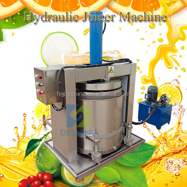 Electric Hydraulic Cold Press Squeezer Machine For Juicing Vegetables ...