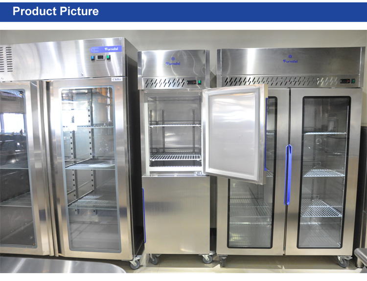 Hotel Single Door Industrial Chiller Refrigerator Freezer, High Quality ...