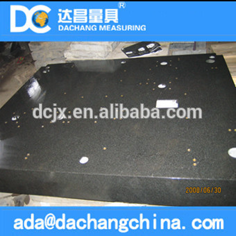 Granite Precision Surface Plates With Holes, High Quality Granite ...