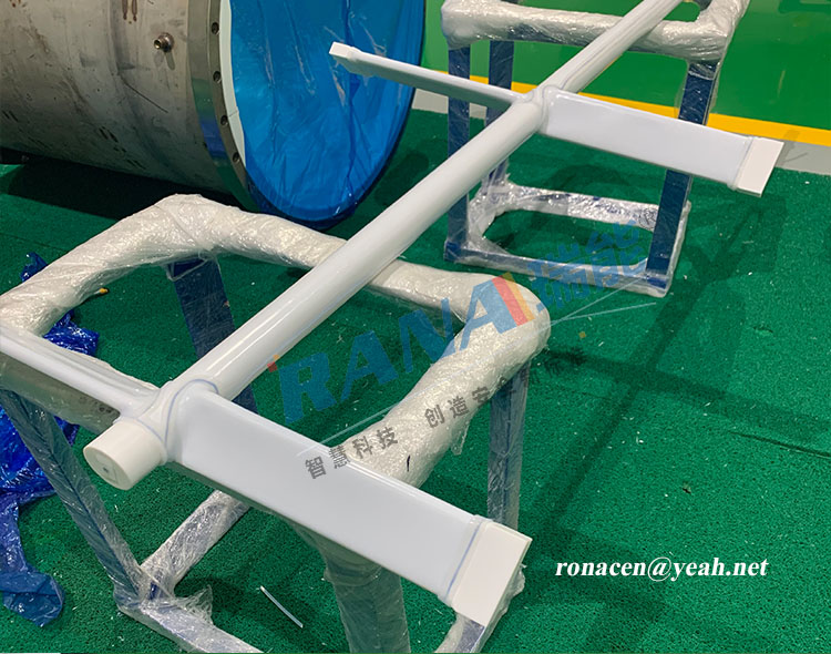 PTFE Lined mixing Agitator and tanks