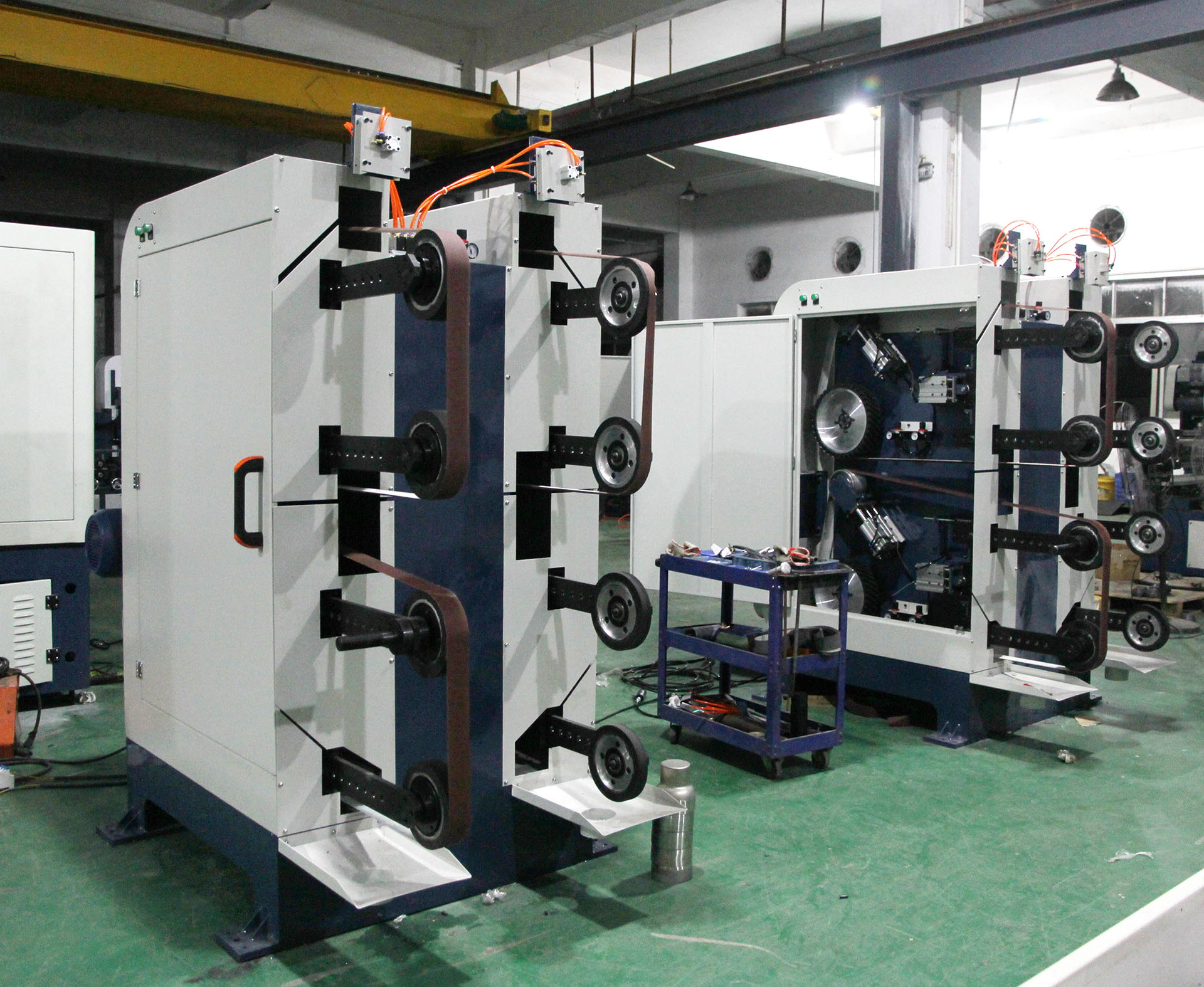 Robotic Cell For Belt Polishing Door Handles, High Quality Robotic Cell ...