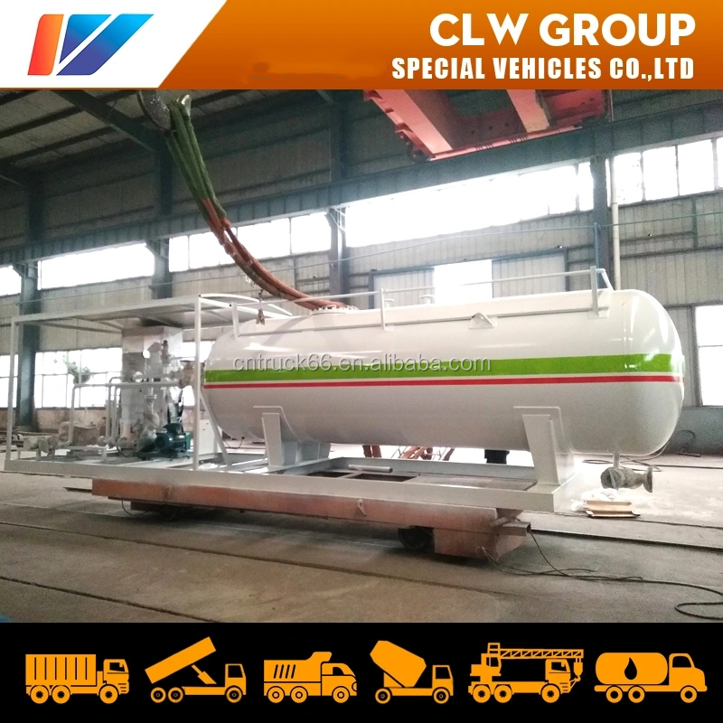 Nigeria Lpg Cooking Gas Cylinder Plant 10000l Lpg Mobile Filling ...