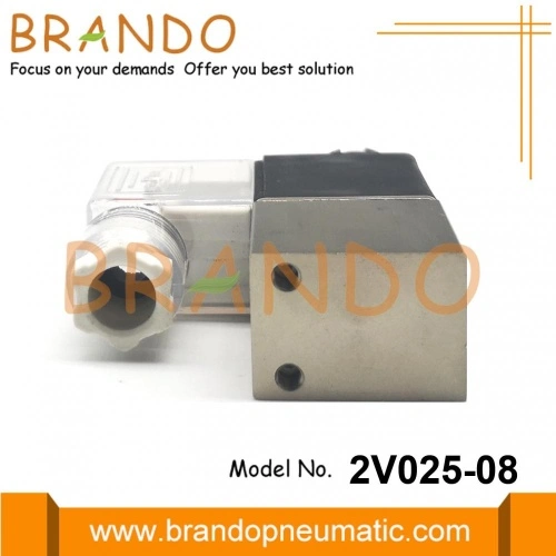 2V025-08 2 Way 2 Position Pneumatic Solenoid Valve China Manufacturers ...