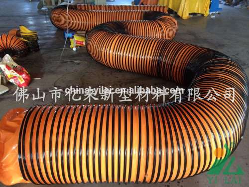 High Negative Pressure Air Duct Pvc Ventilation Duct For Delivery And ...