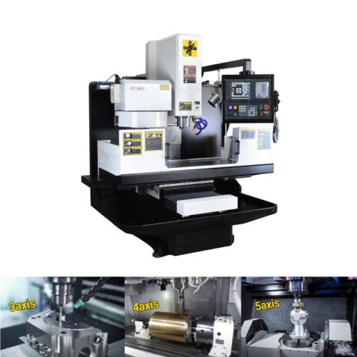 Long Work Table 950mm X Axis Travel Vertical Cnc Machining Center 7.7nm ...