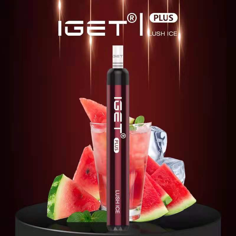 Iget Plus Disposer Vape 1200 Puffs 650mah E-cig คุณภาพสูง Iget Plus ...