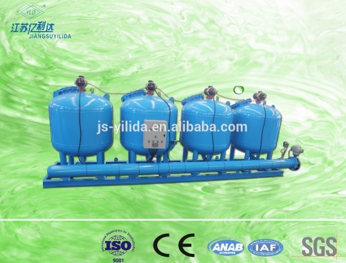 Bypass-pipe Filtration Automatic Backwash Shallow Sand Filter, High ...