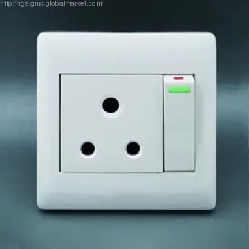 Round Pin Switch Socket/wall Socket/g8/250v/15a/ac, High Quality Round ...