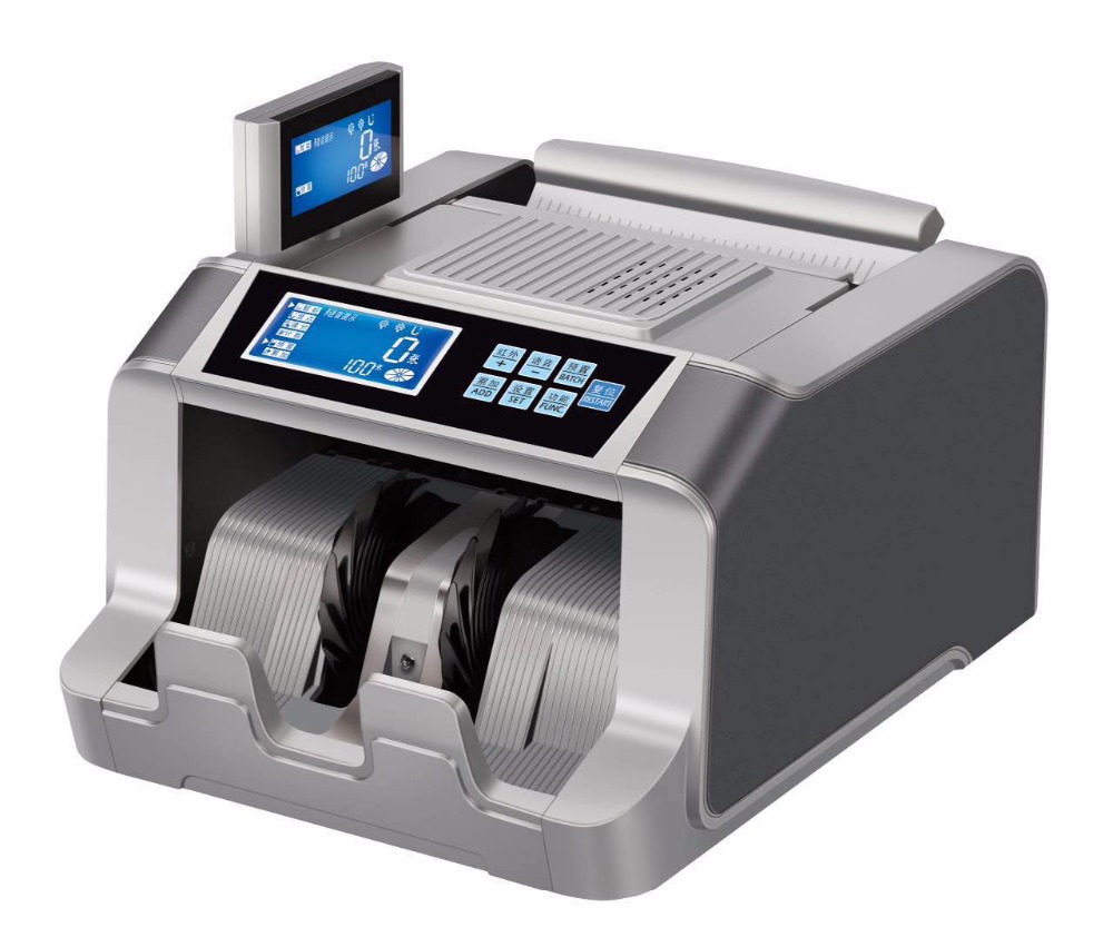Multi-currency Automatic Bill Counter Portable Money Counting Machine ...