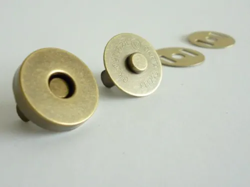 Metal Magnetic Snap-fastener For Leather Handbag, High Quality Metal ...