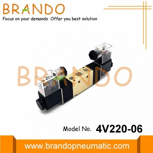 4V220-06 G1/8'' Solenoid Valve In Pneumatic China Manufacturers ...
