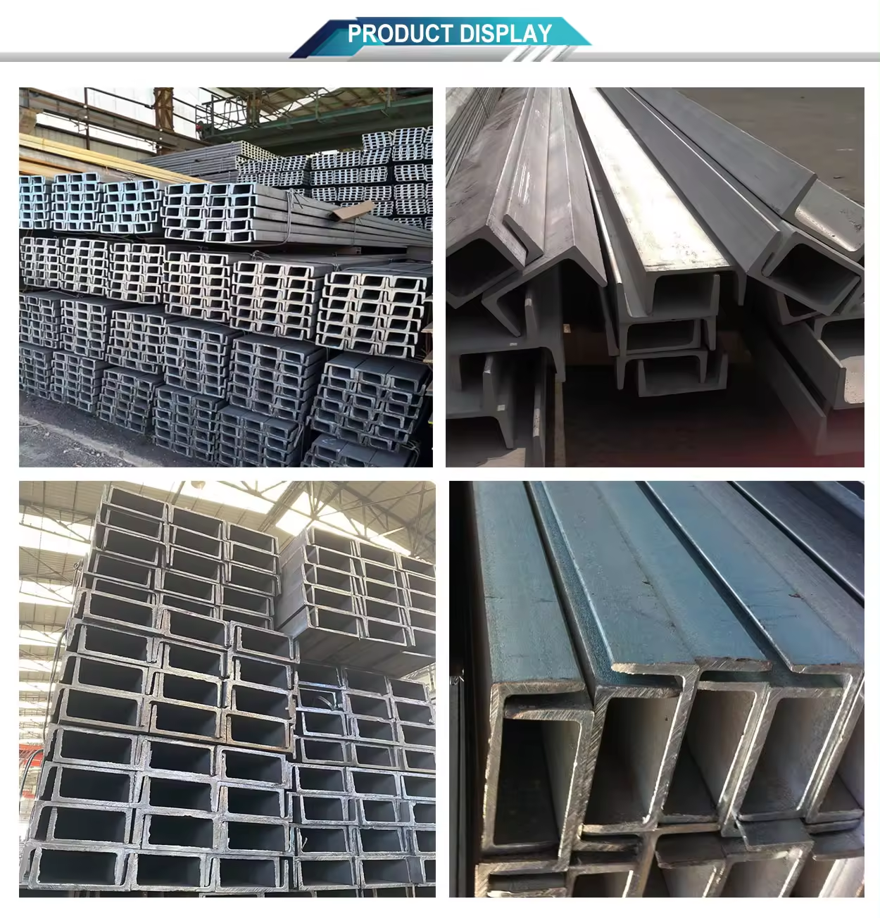 Zhongyu Taper Flange Hot-rolled Steel Channel 41mm Upn 100 - 100mm X ...